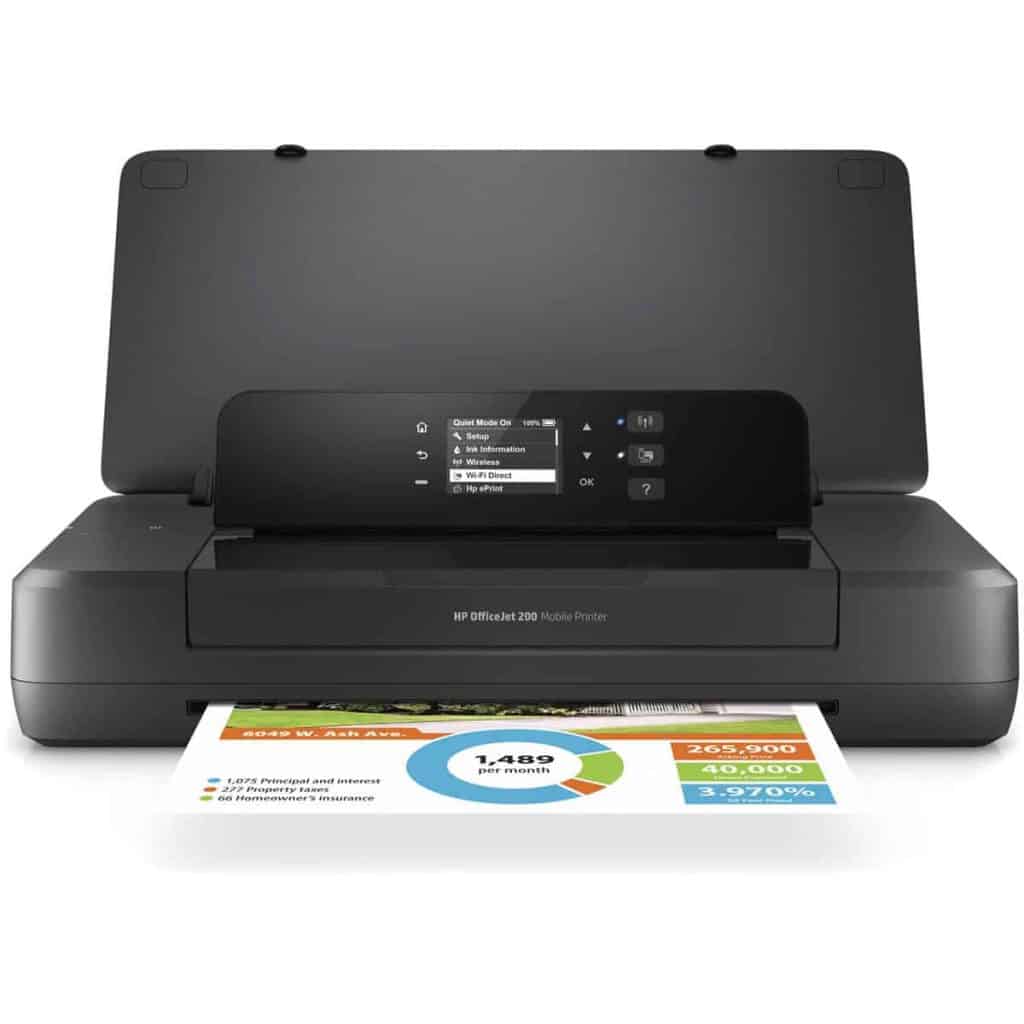 HP OfficeJet 200 Wireless A4 Colour Portable Inkjet Printer | Good Egg NZ
