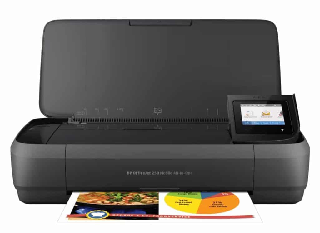 HP OfficeJet 250 Portable Colour Inkjet Printer | Good Egg NZ