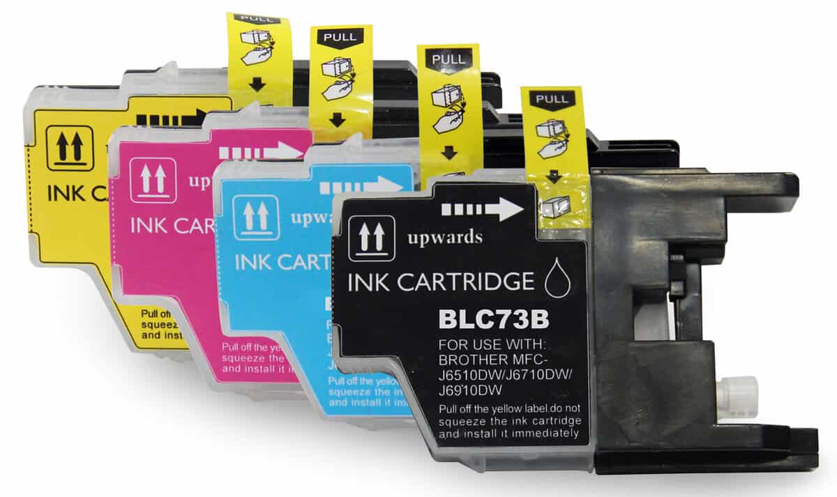 Compatible Brother LC73 LC40 Ink - 4 Colours | Good Egg NZ
